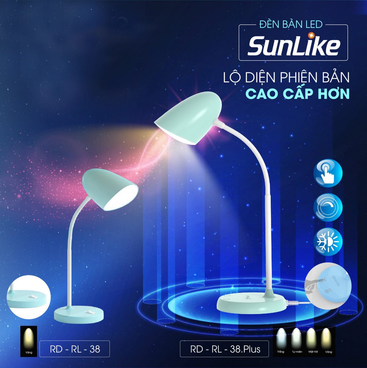 Top 5 đèn bàn học chống cận tốt nhất 2021